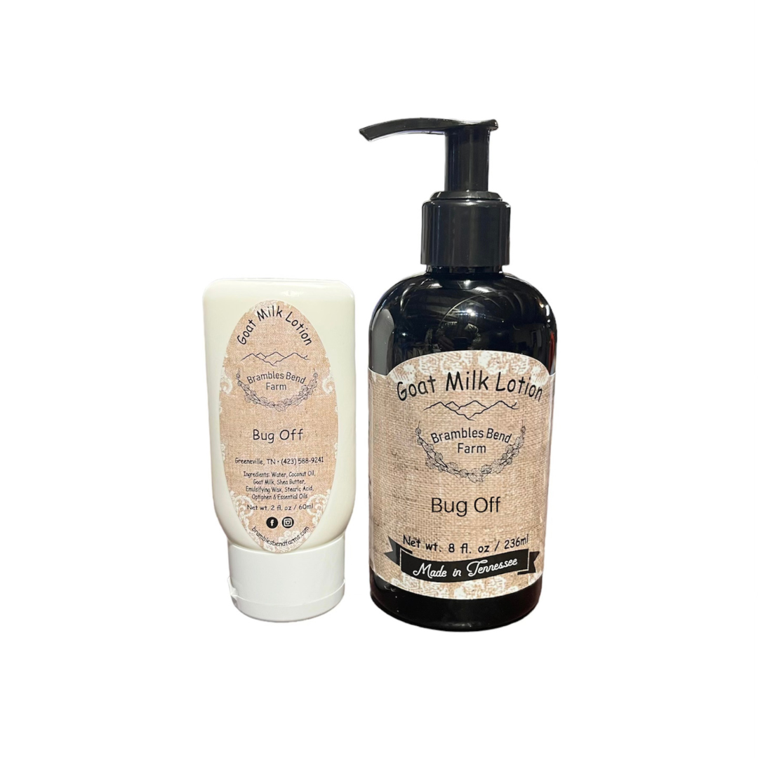 Bug Off Lotion | Bug Repellent | Brambles Bend Farms Soap
